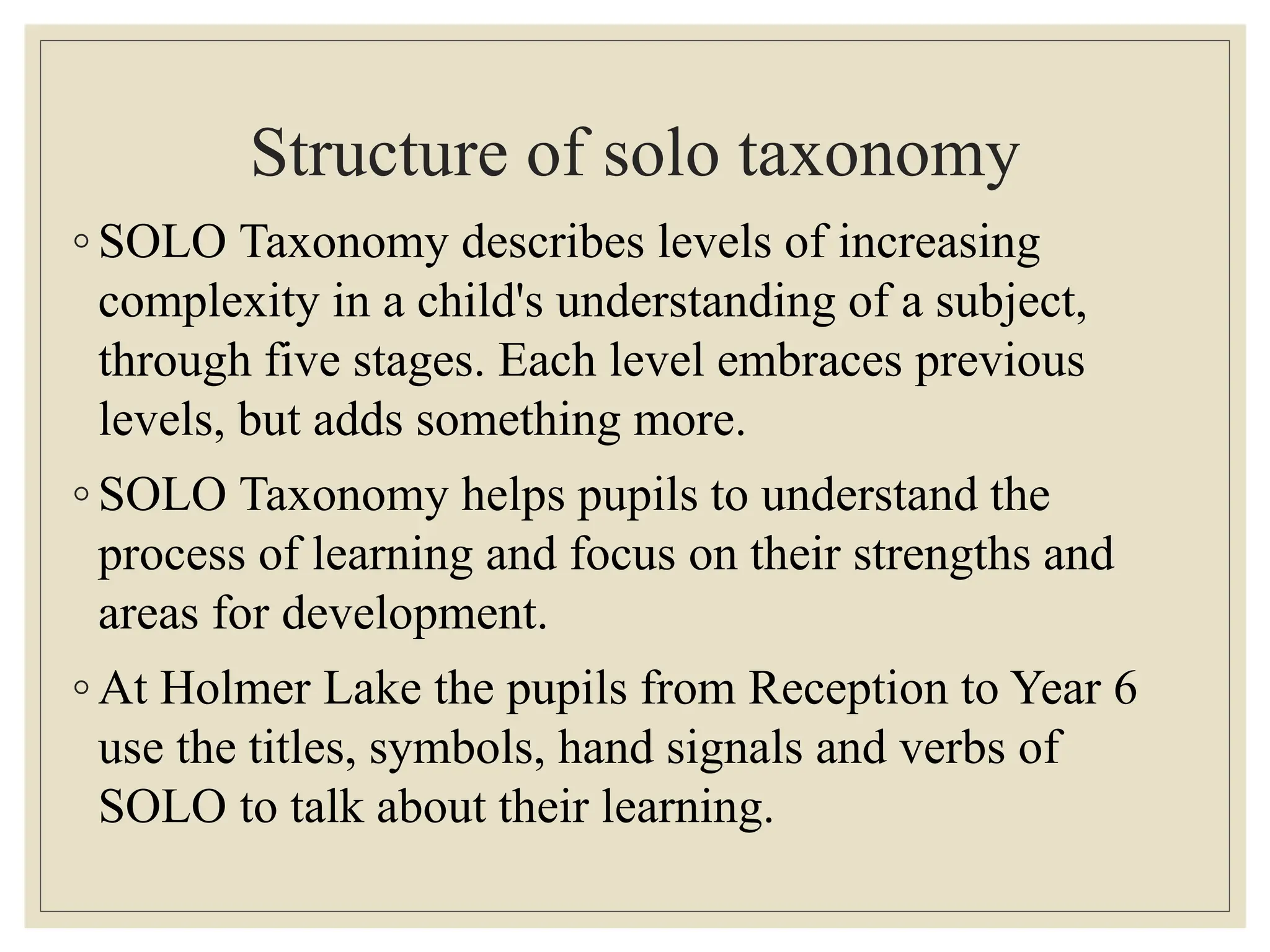 Unit 4. Solo taxonomy/ Solo taxonomy ..pptx