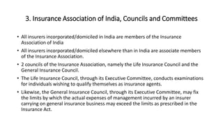 INSURANCE AND RISK MANAGEMENT- FRAMEWORK OF INSURANCE IN INDIA | PPTX