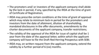 INSURANCE AND RISK MANAGEMENT- FRAMEWORK OF INSURANCE IN INDIA | PPTX