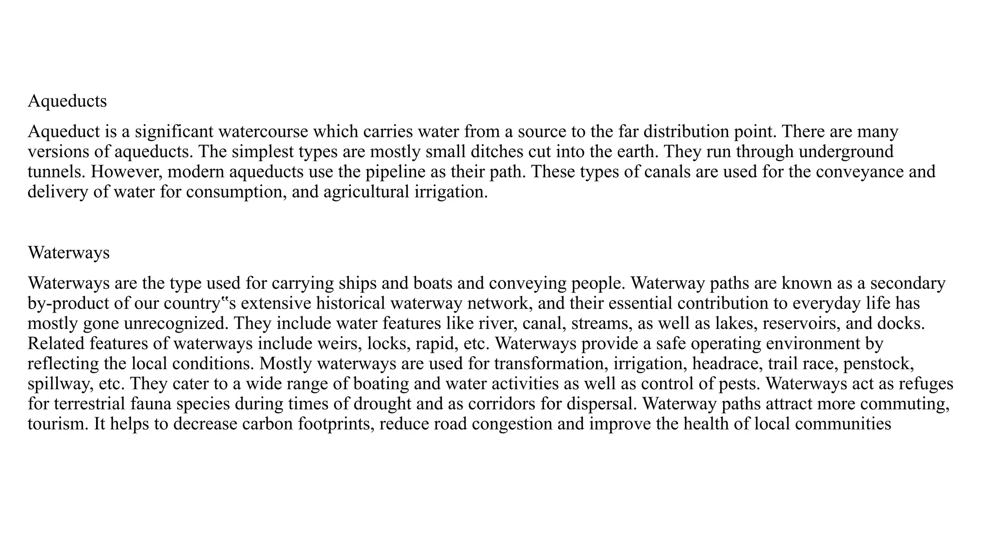 Unit 4 Canal irrigation and command area development | PPTX