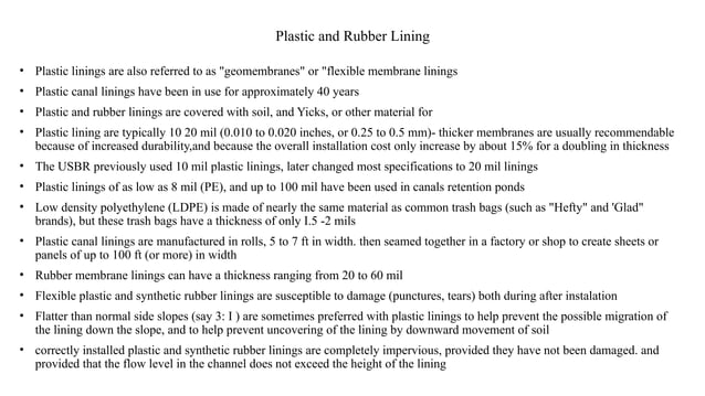 Canal irrigation and command area development | PPT | Free Download
