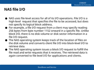Network Attached Storage - Information Storage and Management | PPTX