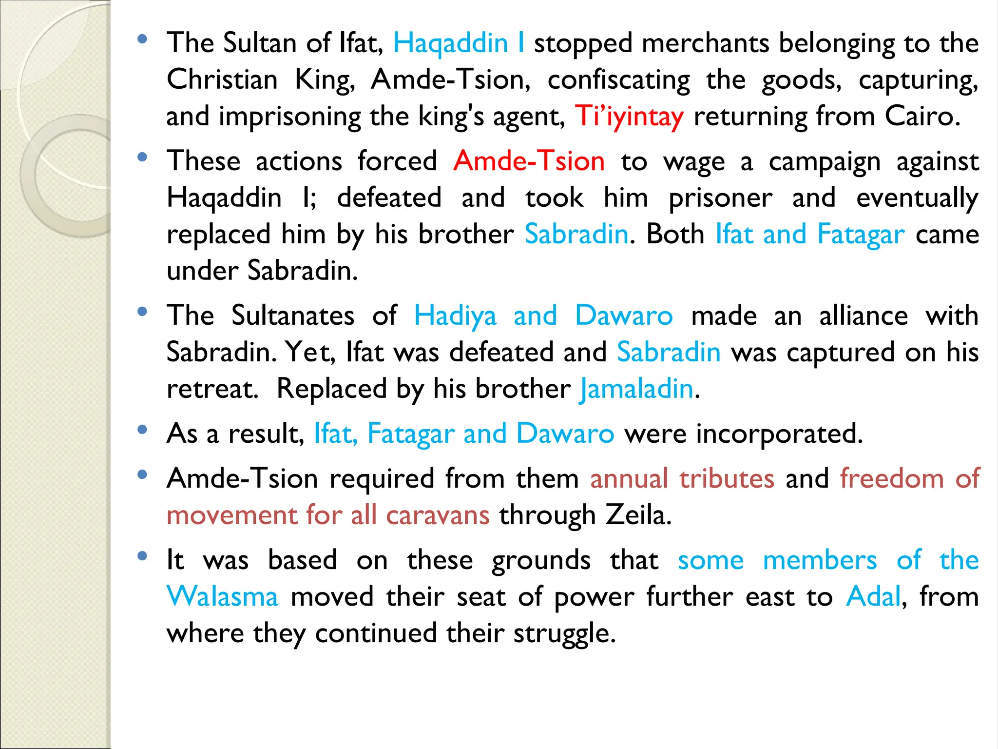 Unit 4.ppt HISTORY OF ETHIOPIA AND THE HORN CH 4 | PPT