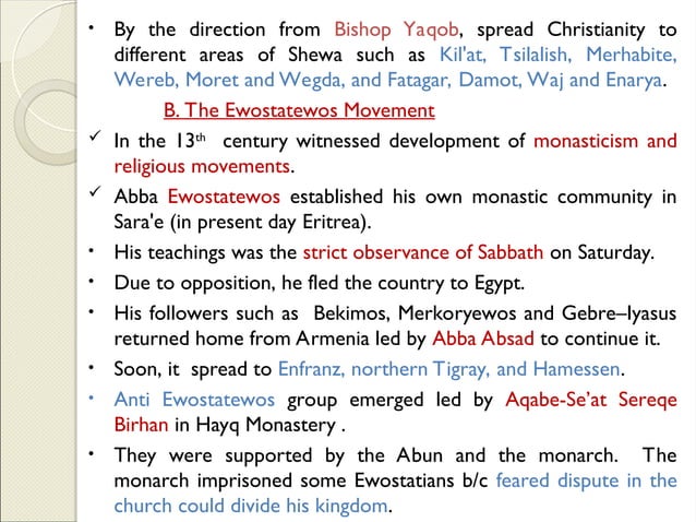 Unit 4.ppt HISTORY OF ETHIOPIA AND THE HORN CH 4 | PPT