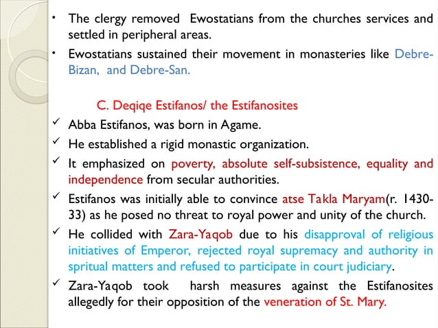 Unit 4.ppt HISTORY OF ETHIOPIA AND THE HORN CH 4 | PPT