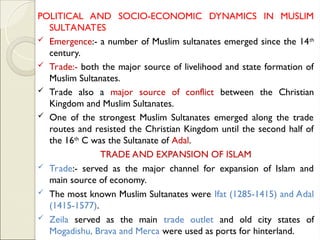 Unit 4.ppt HISTORY OF ETHIOPIA AND THE HORN CH 4 | PPT