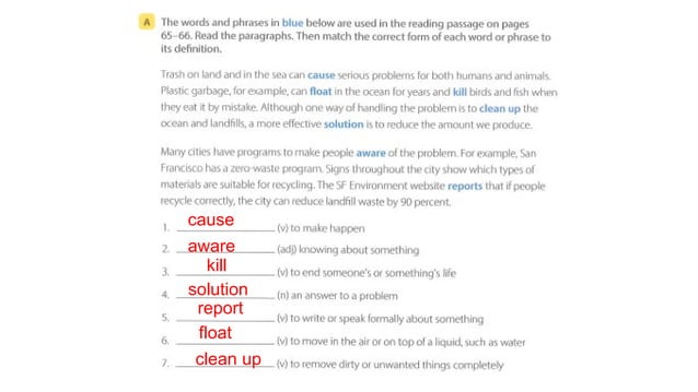 pathways unit 4 green living lifestyle pro | PPT