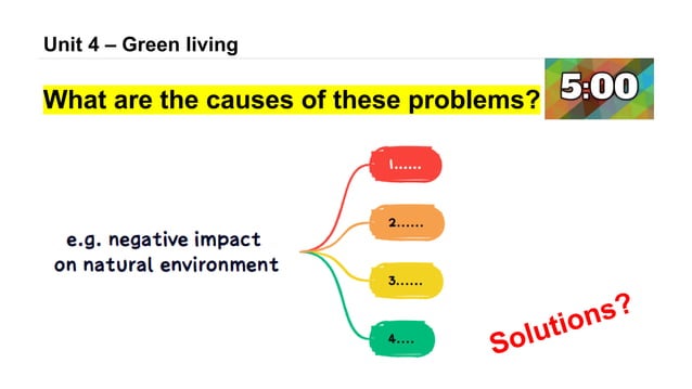 pathways unit 4 green living lifestyle pro | PPT