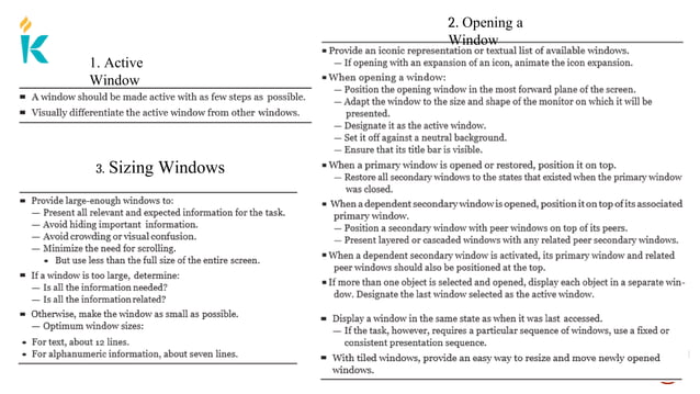 unit 4-WINDOWS-USER INTERFACE DESIGN-UNIT 4 | PPT
