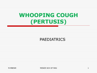 UNIT 4.5 WHOOPIN COUGH and DIPHTHERIA.ppt