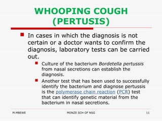 UNIT 4.5 WHOOPIN COUGH and DIPHTHERIA.ppt