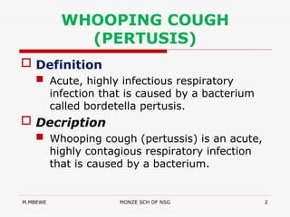 UNIT 4.5 WHOOPIN COUGH and DIPHTHERIA.ppt