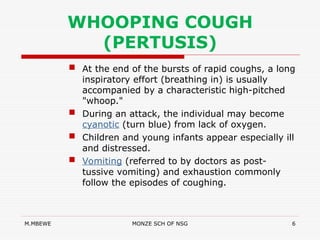 UNIT 4.5 WHOOPIN COUGH and DIPHTHERIA.ppt