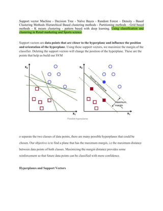 introduction to machine learning unit iv | PDF