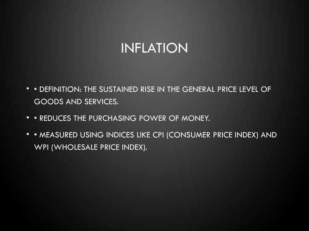 UNIT 4: Money, Types and Functions of Money and Inflation | PPTX