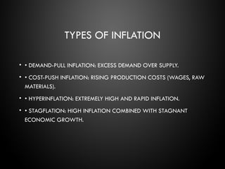 UNIT 4: Money, Types and Functions of Money and Inflation | PPTX