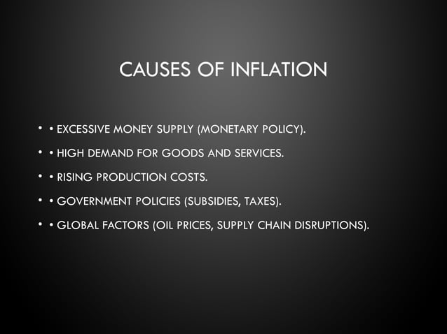 UNIT 4: Money, Types and Functions of Money and Inflation | PPTX