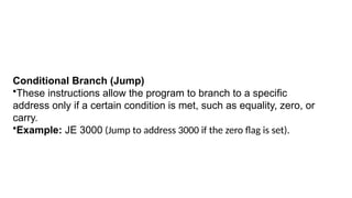 Instructions, Instruction set and its types | PPTX