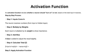 UNIT IV NEURAL NETWORKS - Multilayer perceptron | PPTX
