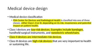 Biomedical Devices and it's Applications | PPTX