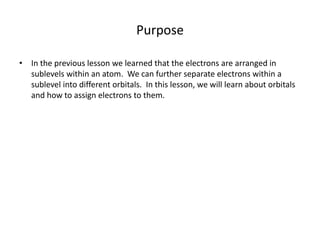 Unit 4 3 orbital filling diagrams | PPTX