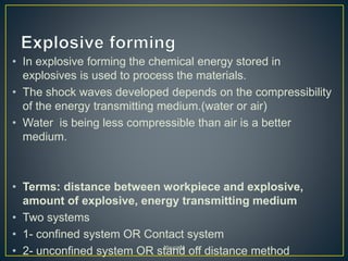 Sheet metal basics- stretch forming- explosive forming | PPTX | Needlework | Arts and Crafts