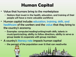 Unit 4 4 factors of economic growth | PPT
