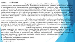 unit 4-(A).pptx Budget preparation and implementation | PPTX