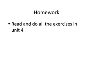 Unit 4 adjectives | PPT