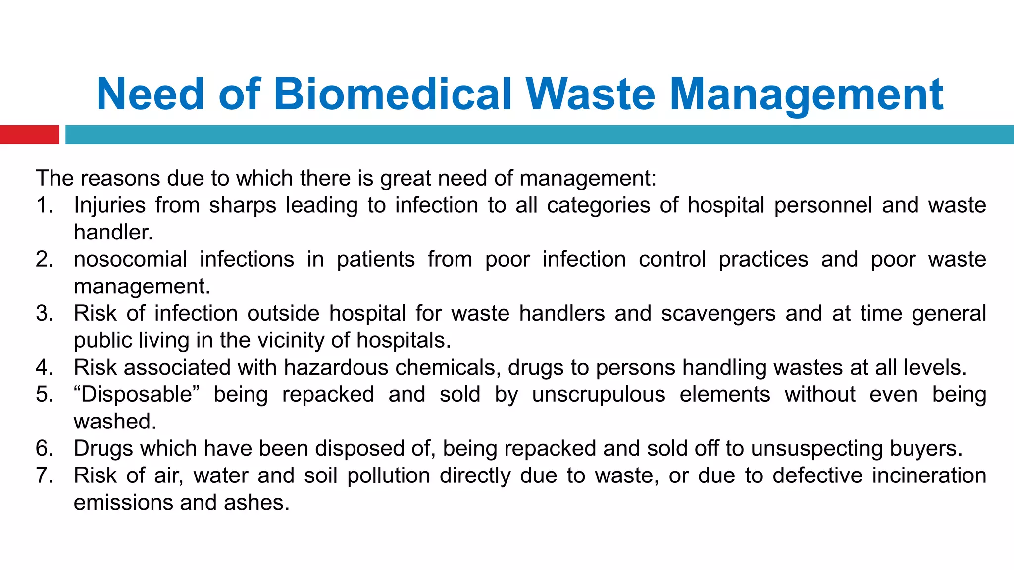 Biomedical Waste Management | PPT