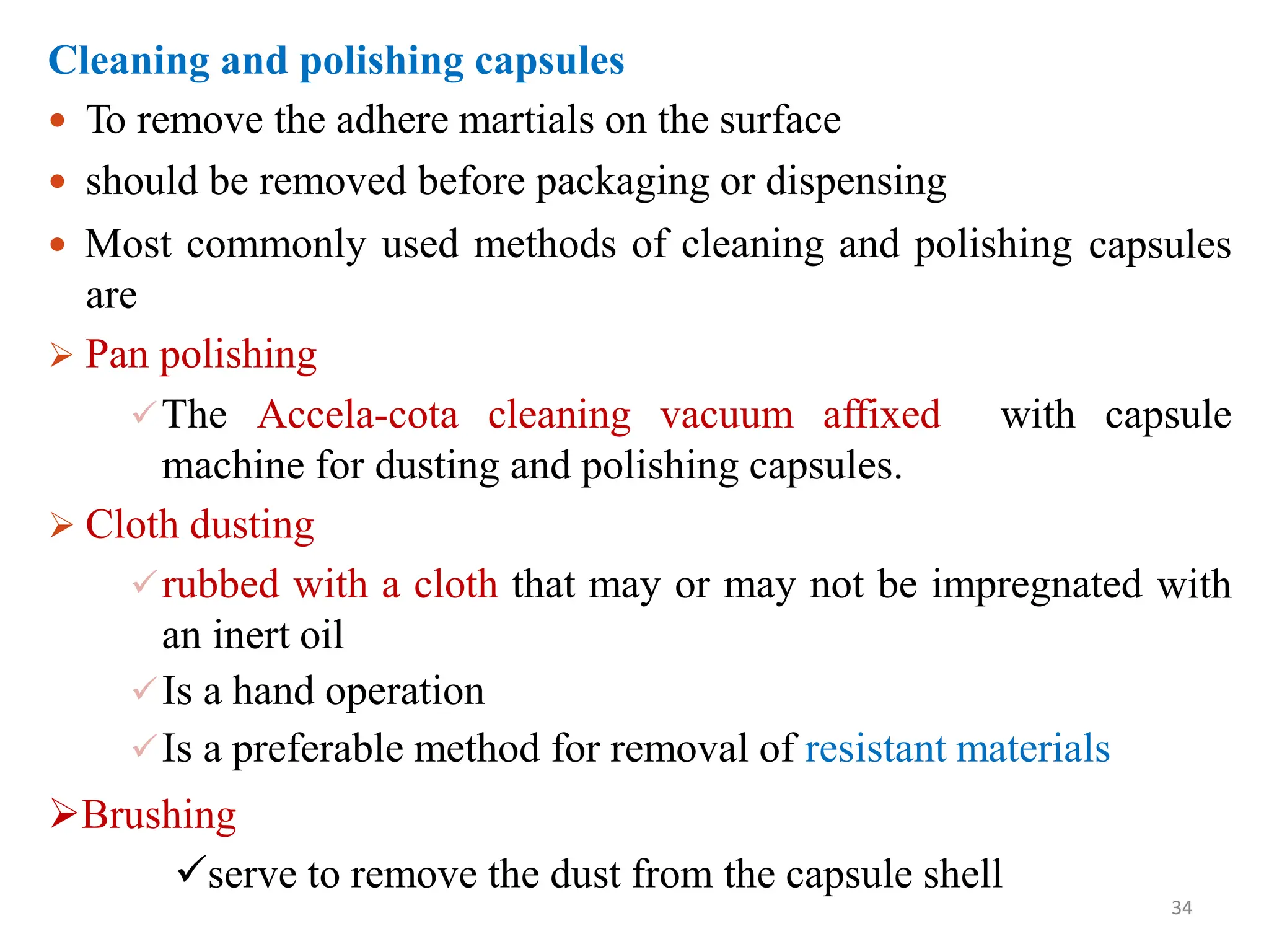 Unit 4- manufacturing of Capsules.industrial pharmacypdf | PDF