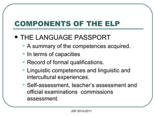 Unit 4 cef & elp | PPT | Education