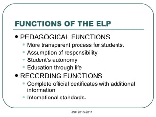Unit 4 cef & elp | PPT