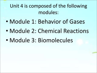 UNIT 4 - introduction to chemistry .ppt
