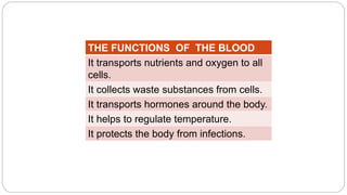 Unit 4 Circulatory and excretory systems | PPTX
