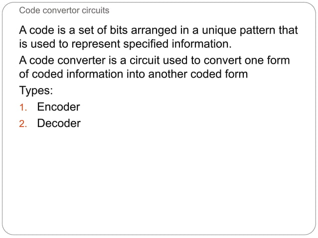 Unit 4 Combinational Circuit Pptx Programming Languages Computing
