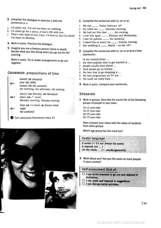 Unit 4 communication- audioscripts