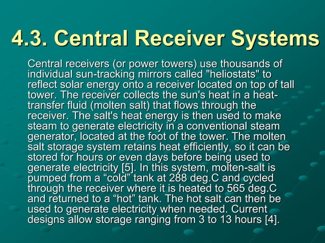 unit 4-Concentrating collector types of collectors and focused ...