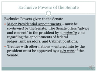 Unit 4 congress | PPTX