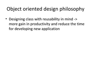 Unit 4 designing classes | PPT