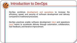 Introduction To Development And Operations | PDF