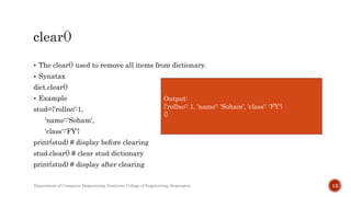Unit4-Basic Concepts and methods of Dictionary.pptx