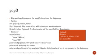 Unit4-Basic Concepts and methods of Dictionary.pptx