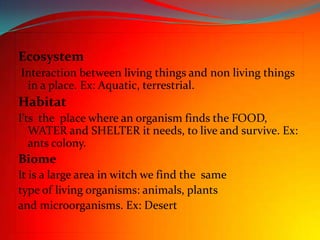 Ecosystems | PPTX