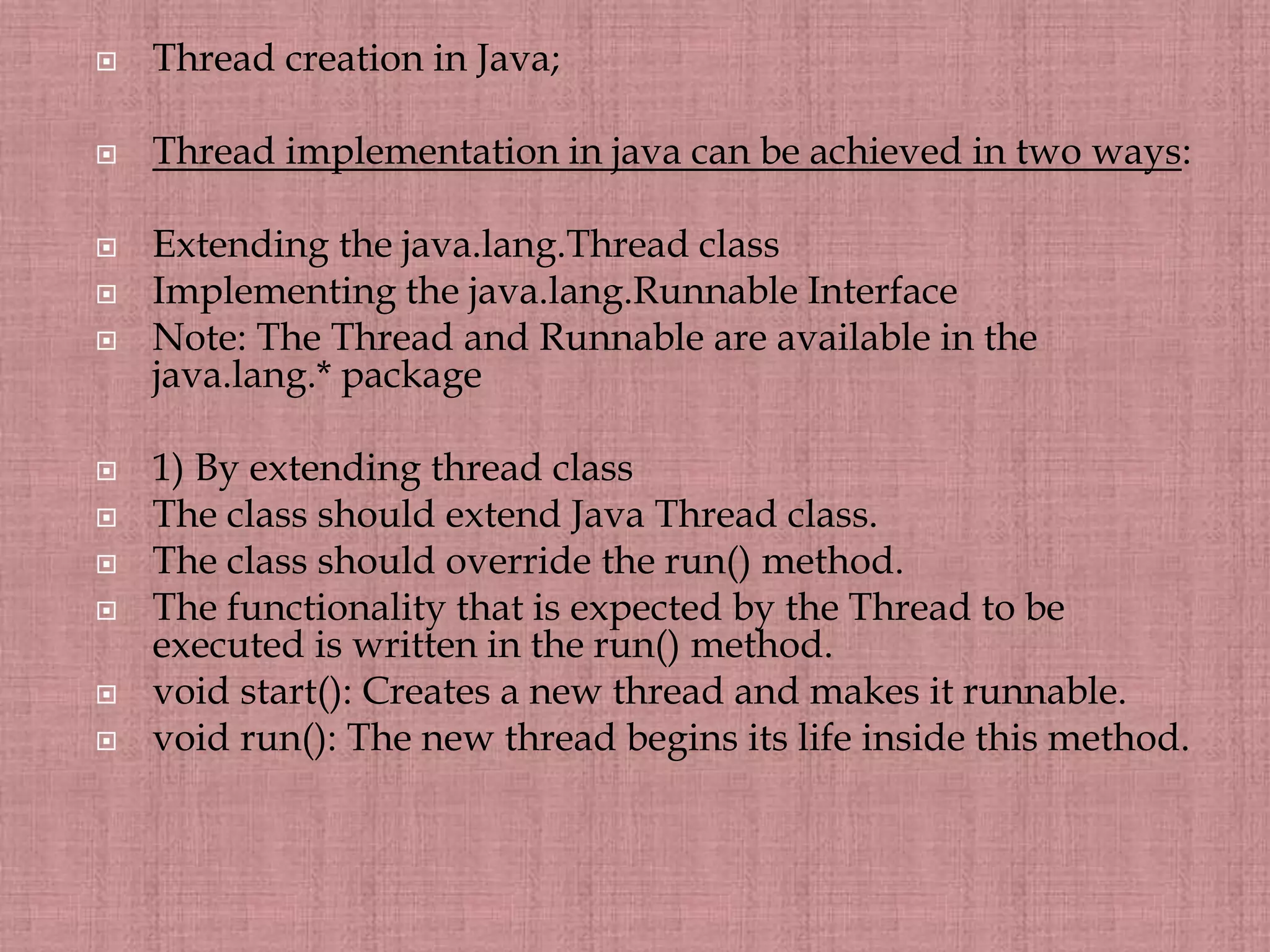 Unit 4 exceptions and threads | PPT