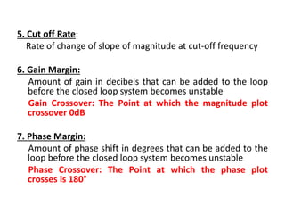 Unit 4 frequency response-Bode plot | PPTX