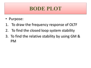 Unit 4 frequency response-Bode plot | PPTX