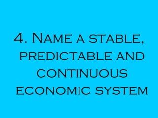 Unit 4 game name that-economic_system | PPT | Economy | Business and ...