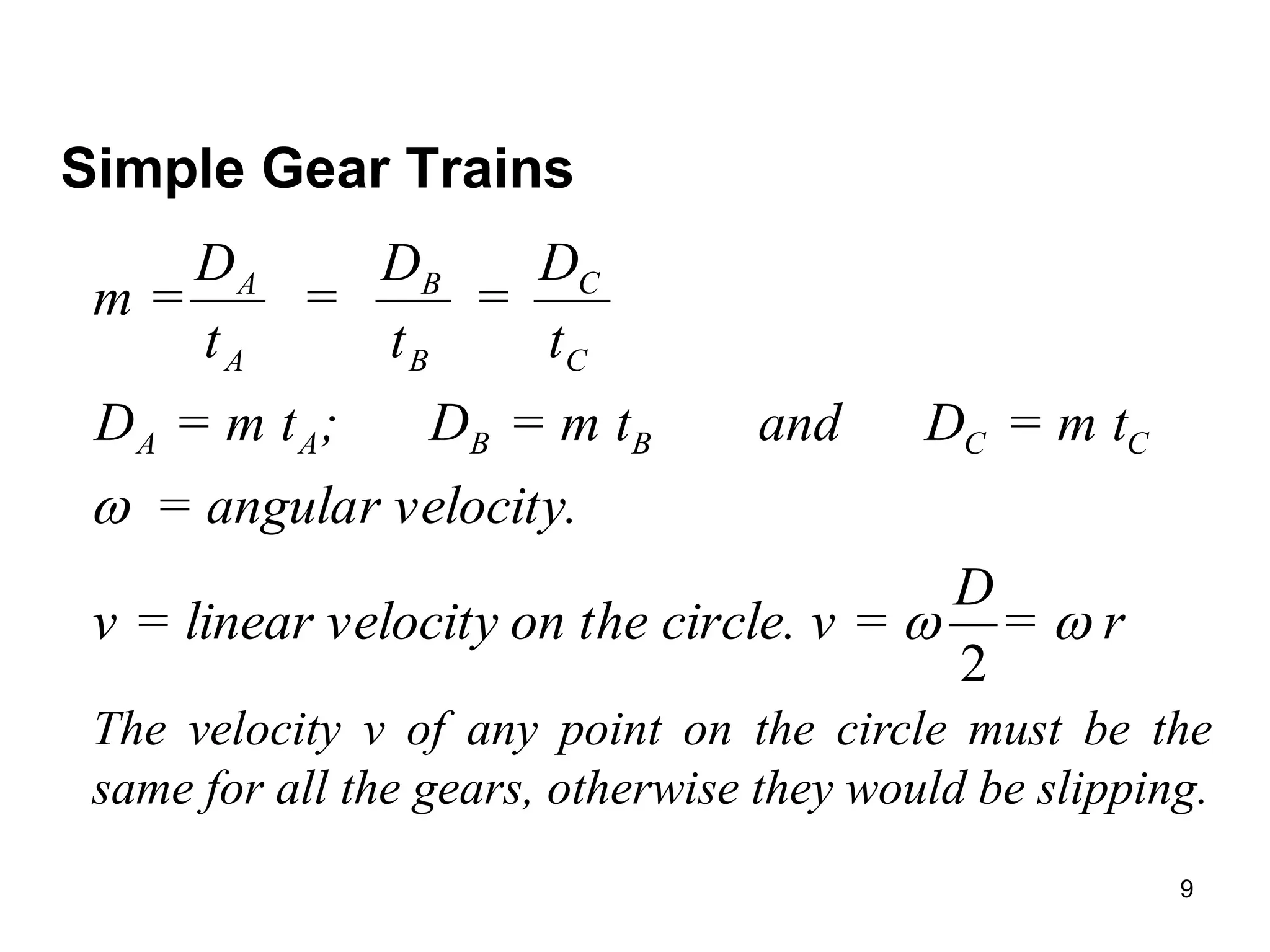 Unit 4- Gear and Gear Trains.ppt