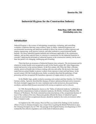 UNIT 4 - Hygiene Concept, definition and importance of hygiene in ...